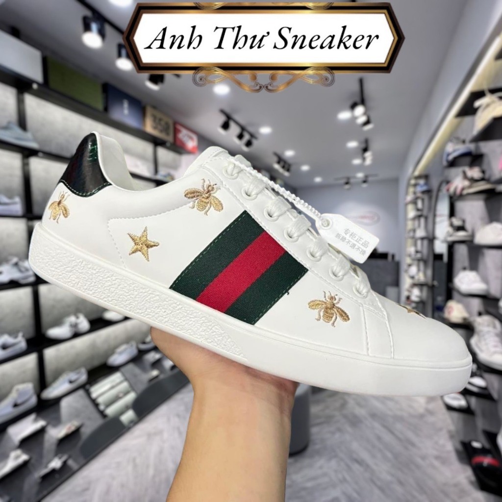 in stock Ace Embroidered 'Bees and Stars' Sneakers. Star Bee Shoes ...