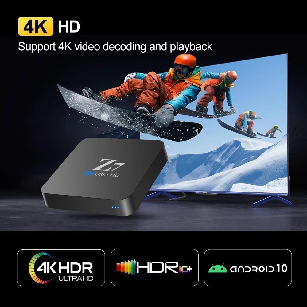 Z7 ATV Android 10 Smart TV Box Allwinner H313 2GB 8GB Dual Wifi Android ...