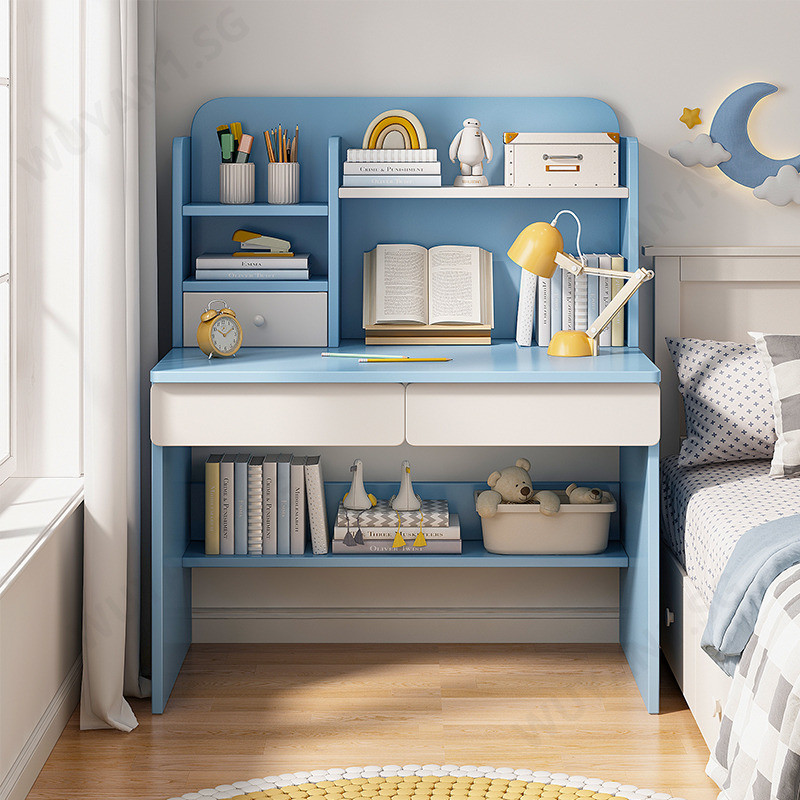 Study Desk Small-Sized Kids Table And Chair Bedroom Study Table With ...