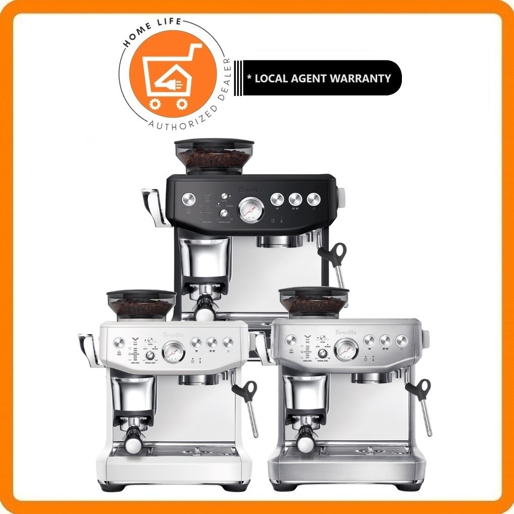 Breville BES876 the Barista Express™ Impress Coffee Machine | Shopee ...