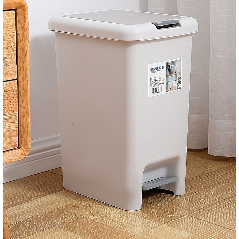 【SG Ready Stock】 Dustbin with Lid Rubbish Bin Trash Bin Large Capacity ...