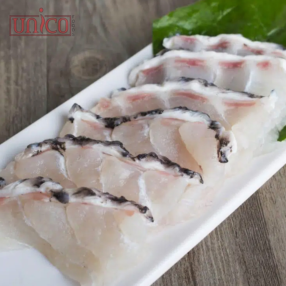 [UNICOFOODS] Toman Fish Sliced Fillet (1kg) | 多曼鱼片 | Shopee Singapore