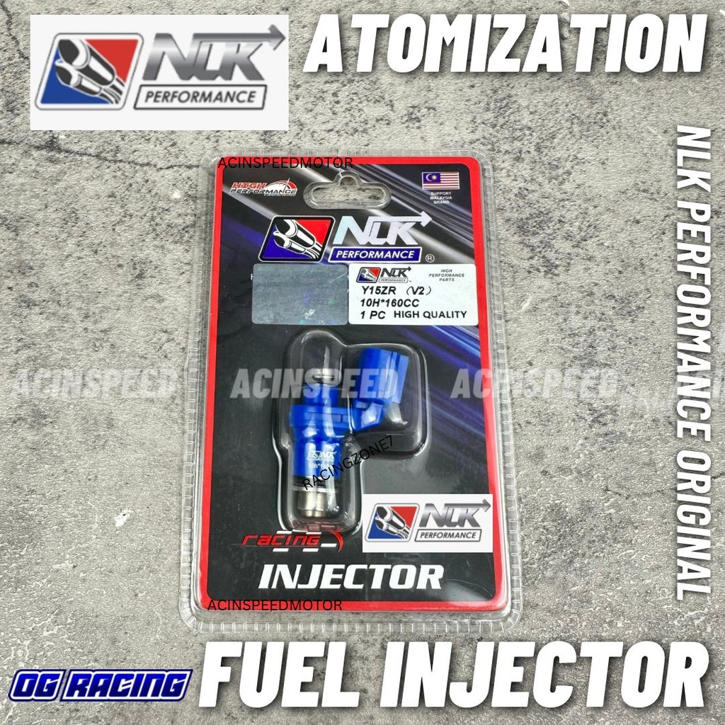 NLK PERFORMANCE RACING INJECTOR Y15ZR V2 160cc 180 200 220 240 280 ...