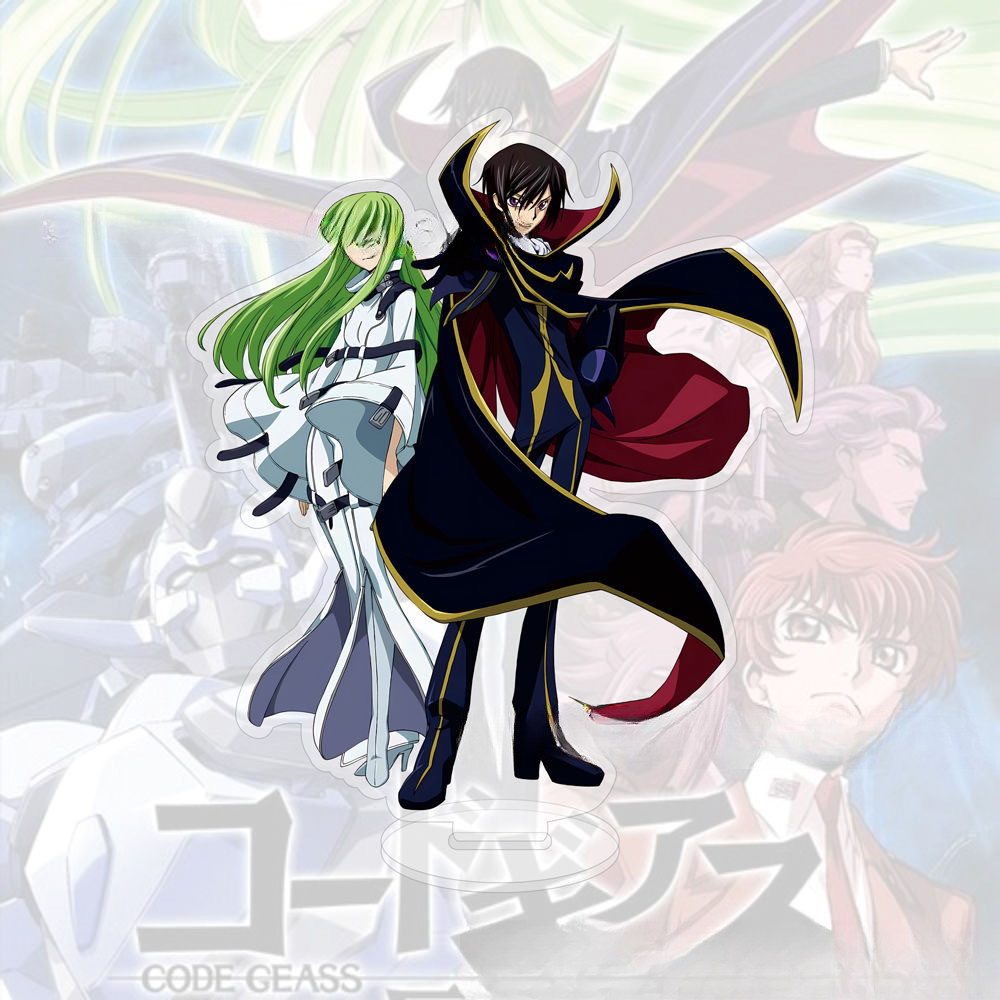 Code Geass Anime Collectible Acrylic Standee Lelouch Suzaku CC Kallen ...