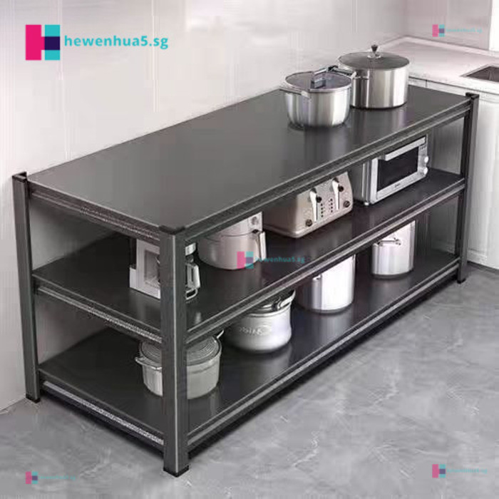 Kitchen Rack Kitchen floor-standing multi-layer storage rack countertop ...