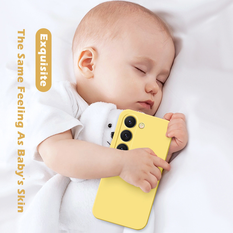 Case Liquid Silicone Camera Lens Protector Soft Cover For Samsung ...