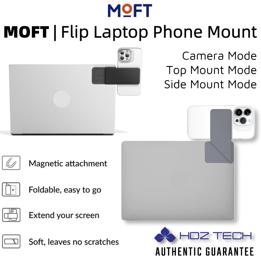 in stock MOFT Flip Laptop Phone Mount,Portable Monitor Laptop Expansion ...