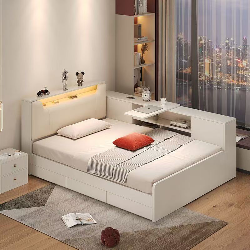 BHH Tatami Bed Master Bedroom Double King Light High End Box With ...