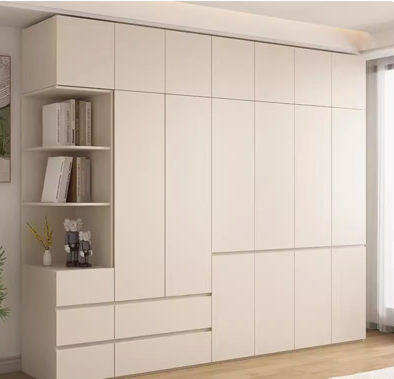 Door The Top To One Wardrobe, Creamy Style Without Handles, 60 Cabinets ...