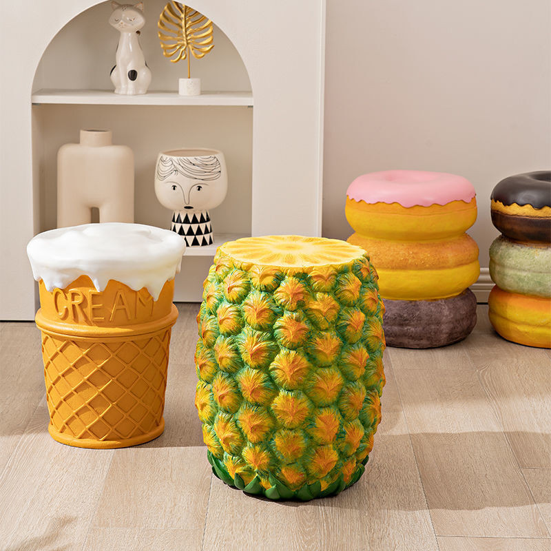 【Ready stock】 Home cut gift seat stool low stool doorway shoe change ...