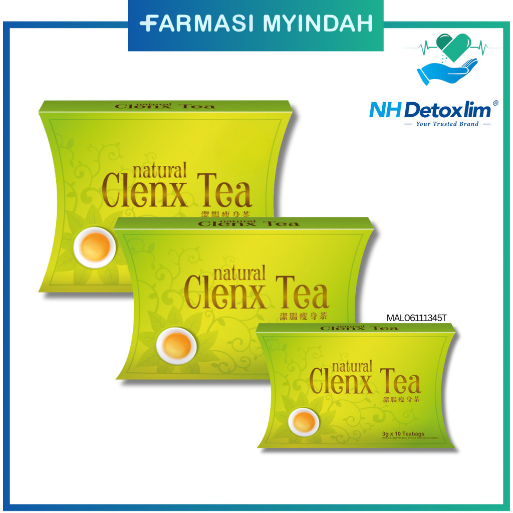 NH Detoxlim Natural Clenx Tea (10's/ 20's/ 50's) | Shopee Singapore