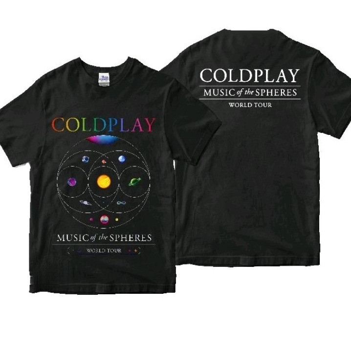 T-shirt COLDPLAY Music Of The Sphere World Tour Premium Tshirt Cold ...