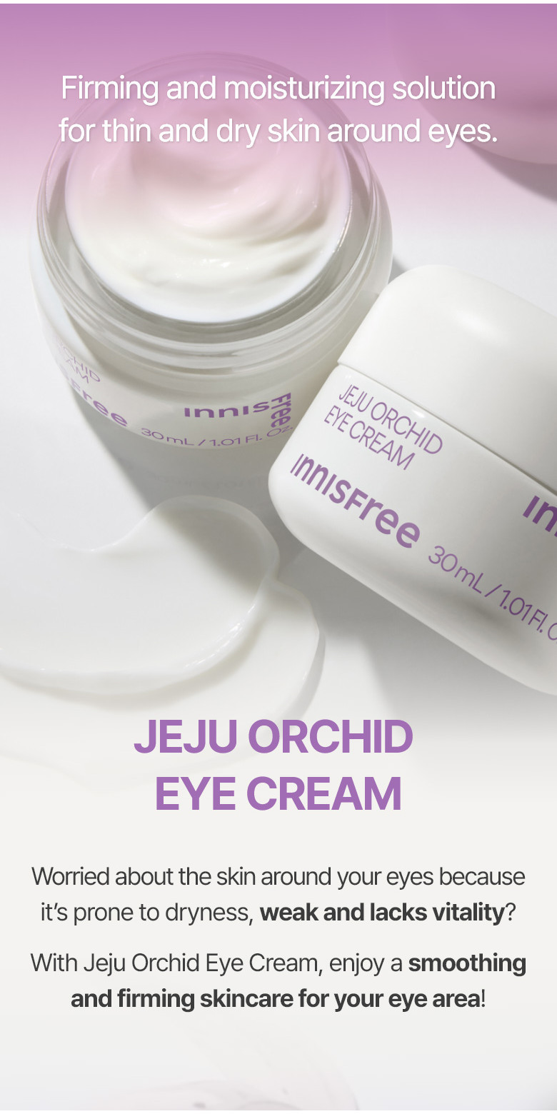 [INNISFREE Official] Jeju Orchid Eye Cream 30ml - Orchid Extract, Dark ...