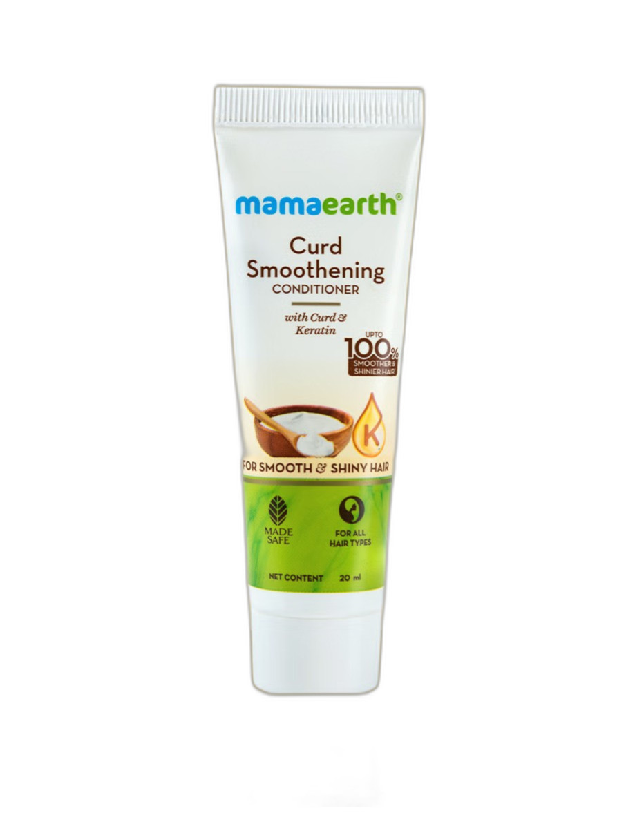Mamaearth Curd Smoothening Shampoo 20ml | Shopee Singapore