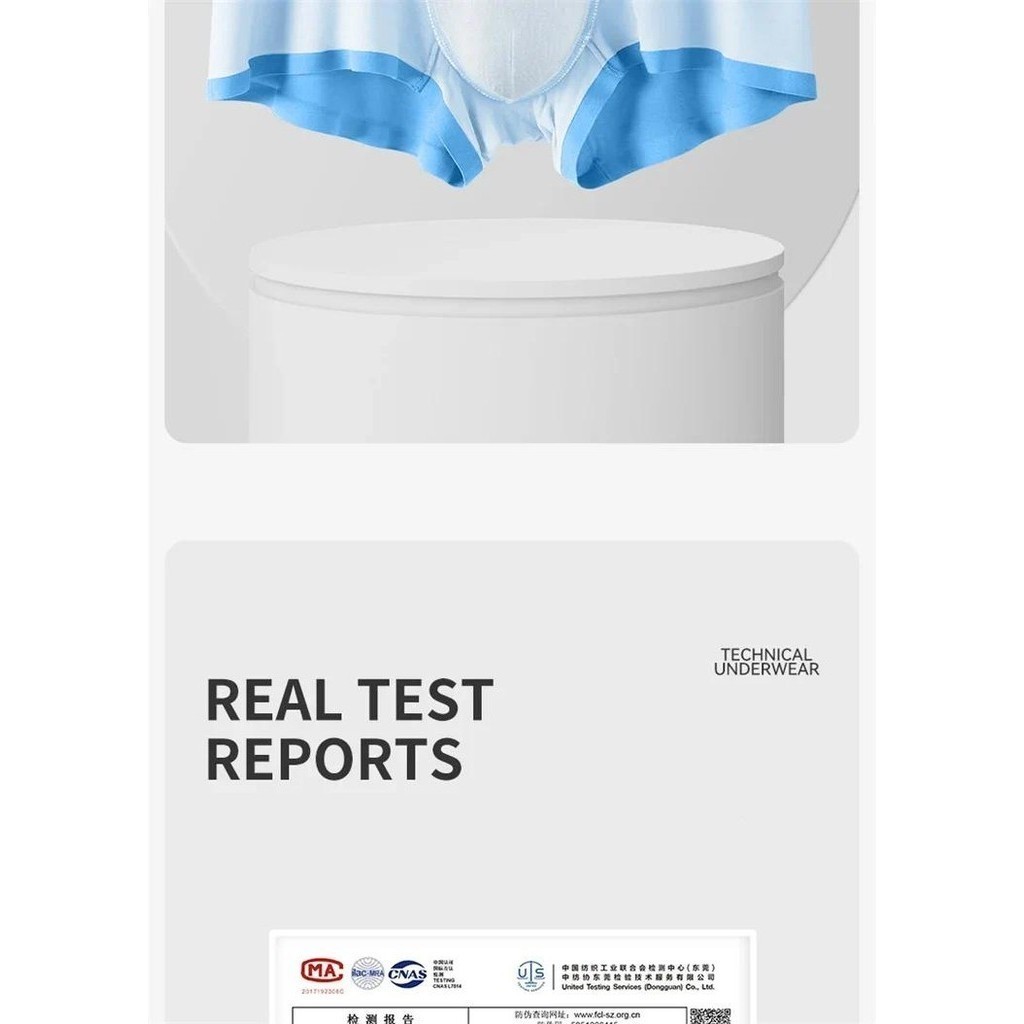 MiiOW 3Pcs Ice Silk Men Boxers Lightweight Seamless Underwear for Men ...