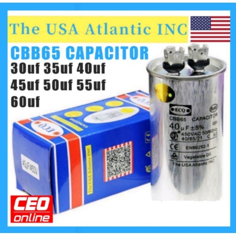 CEO 🇸🇬 CBB65 Capacitor Aircond cbb65 Air Conditioner Capacitor ...
