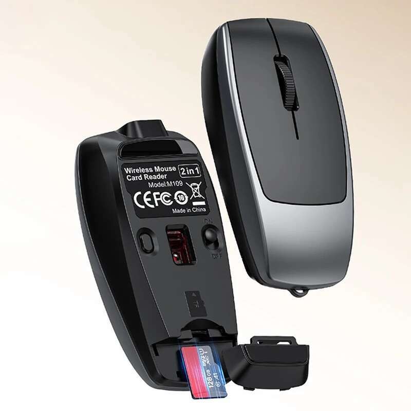 Wireless Gaming Mini Mouse With TF Card Reader Converter And Hanging ...