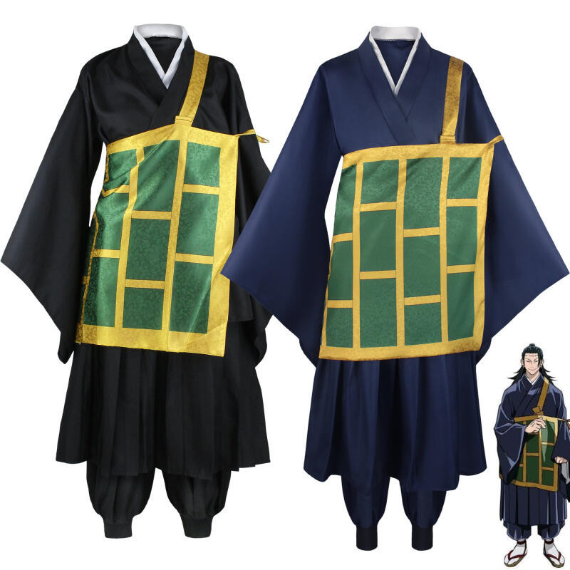 Japanese Anime Jujutsu Kaisen Geto Suguru Cosplay Costume Kimono ...