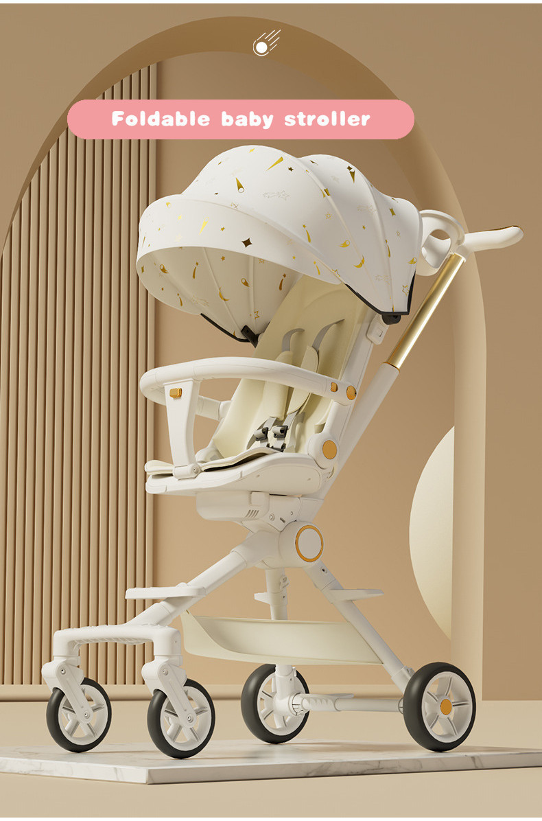 [SG STOCK] Foldable Stroller for Baby Two-Way 360 Rotating Baby ...