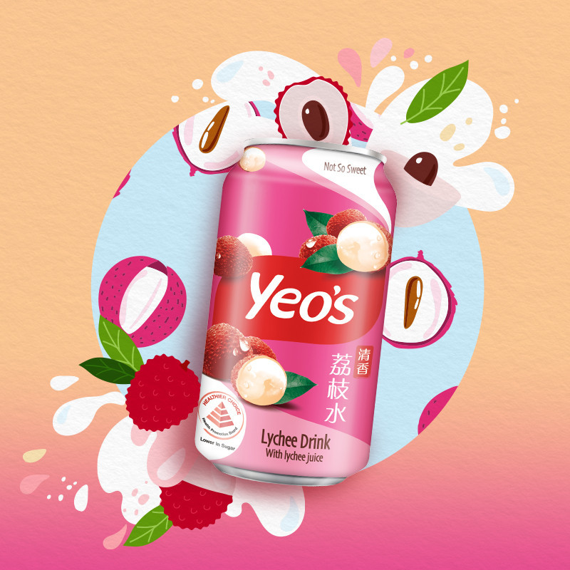 YEO'S Lychee 300ML X 24 (CAN) | Shopee Singapore