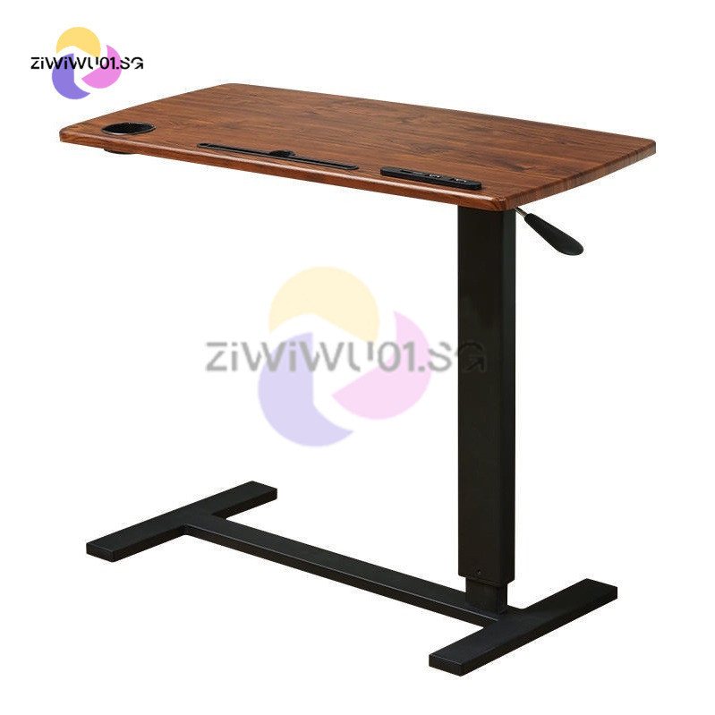 Premium Overbed Table / Movable Bedside Table/ Adjustable Height Table ...
