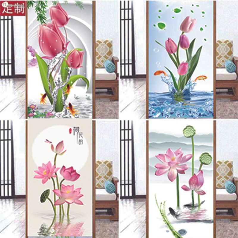 Electrostatic Frosted Sticker Transparent Opaque Glass Door Sticker ...