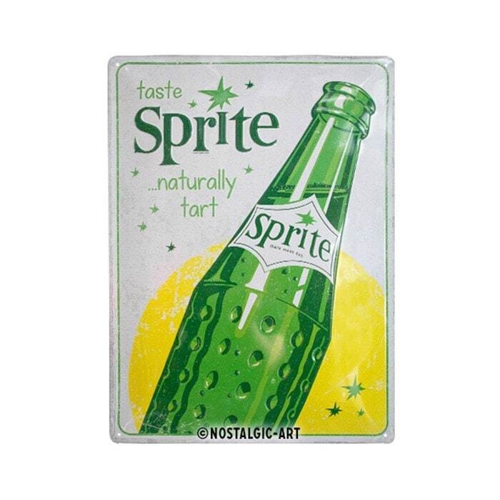 Nostalgic-Art Retro tin sign, 30 x 40 cm, "Sprite - Bottle", gift idea ...
