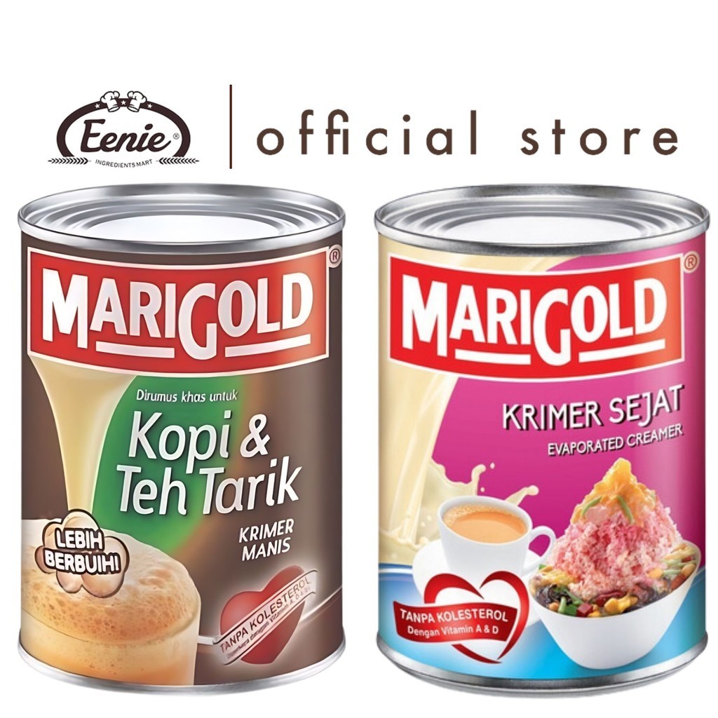 Marigold Sweetened Creamer | Susu Pekat Manis 500g | Evaporated Creamer ...