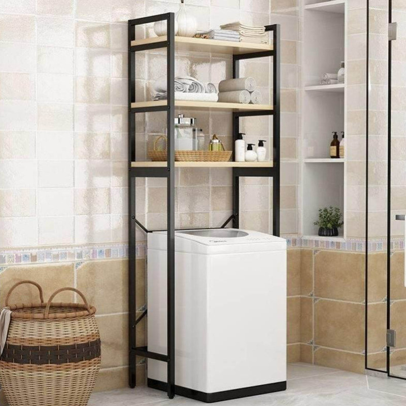 Storage Shelves Washing Machine Flip Floor Layer Shelf Top Cabinet ...