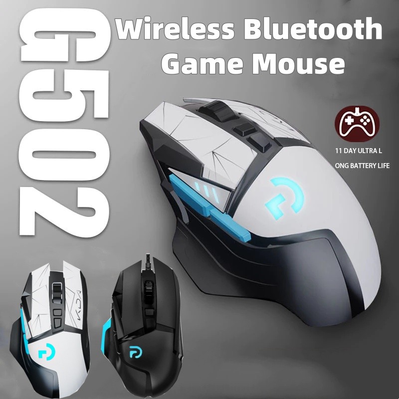 SG Local - G502 Wireless Bluetooth Mouse RGB Gaming Mouse Dual Mode 2 ...