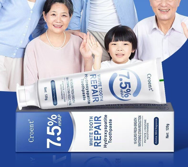 7.5% Hydroxyapatite Toothpaste Deep Cleaning Care Toothpaste 120g ...