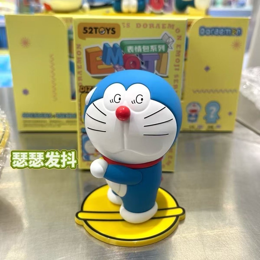 【Fast shipping】 Doraemon blind box figurines Emoji Series Blind Box ...