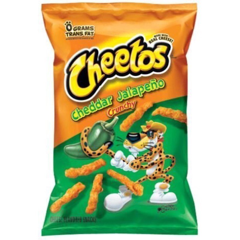 Cheetos Crunchy Cheddar Jalapeno 8 Oz | Shopee Singapore