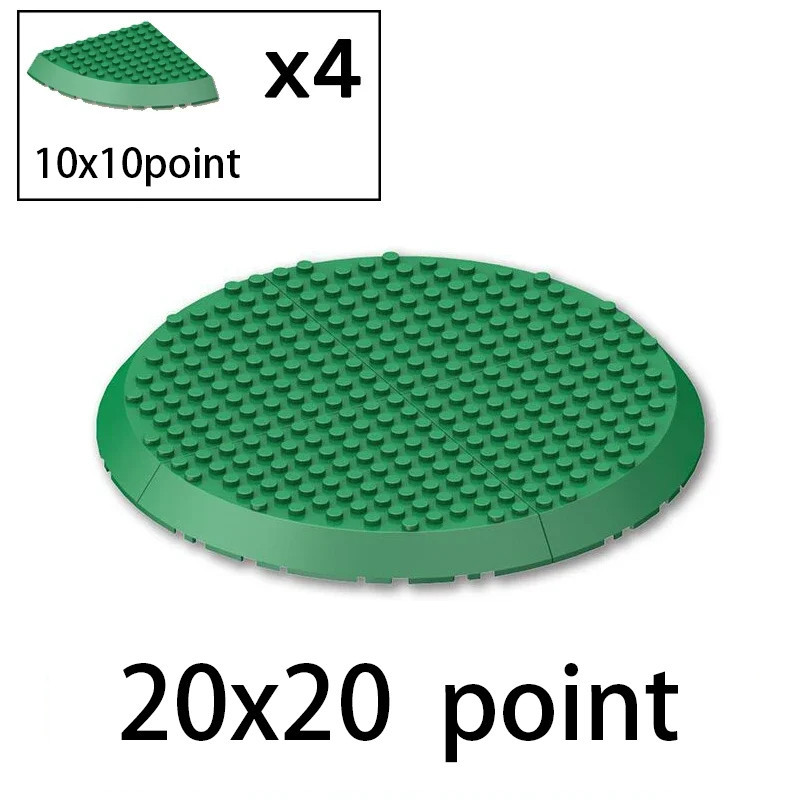 1 PC MOC Creative Classic Base Plates Blocks Small Size DIY Bricks ...