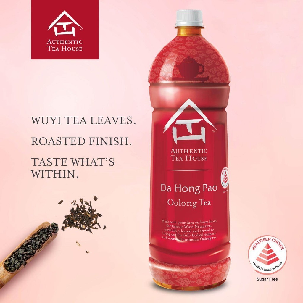 AUTHENTIC TEA HOUSE Oolong Tea 500ML X 24 (BOTTLES) | Shopee Singapore