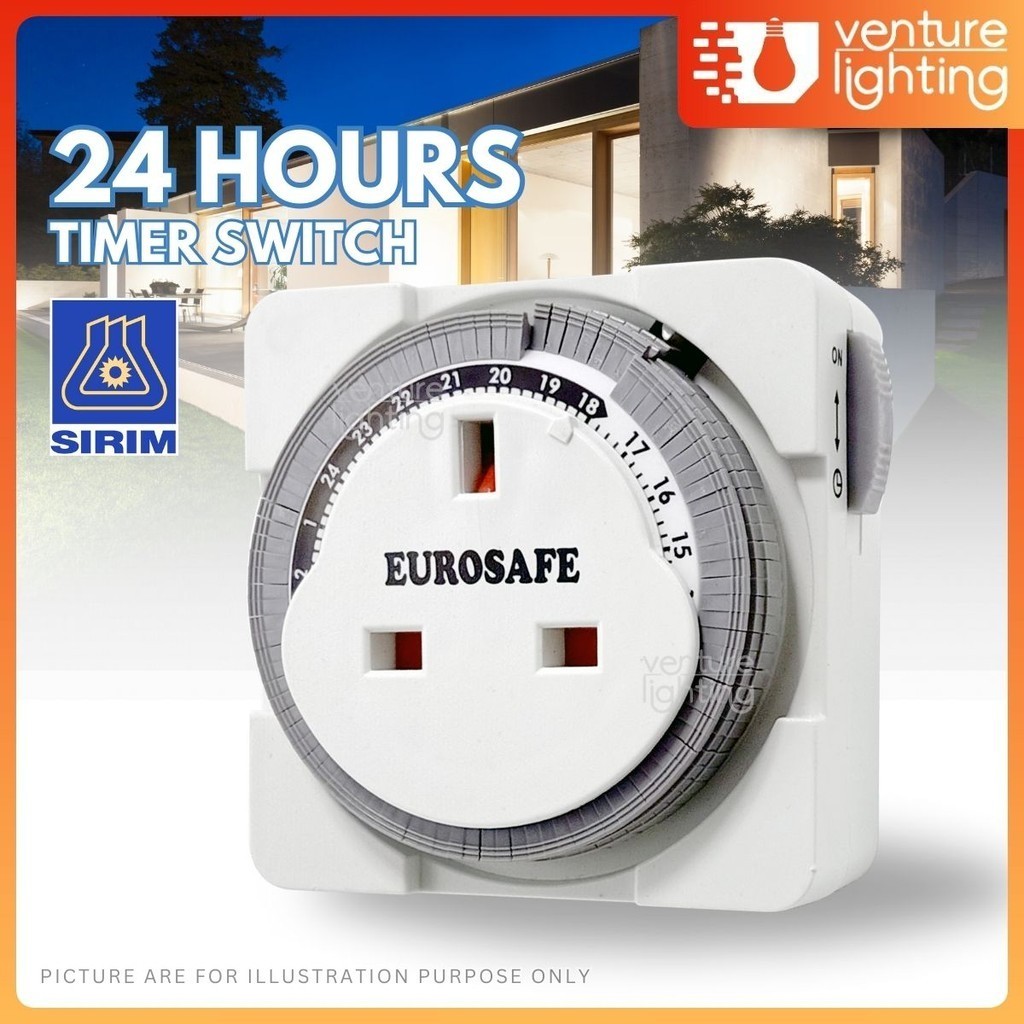 [SIRIM] EUROSAFE/RAPID-TECH/SUNSTAR 24Hours Segment Timer Switch ...