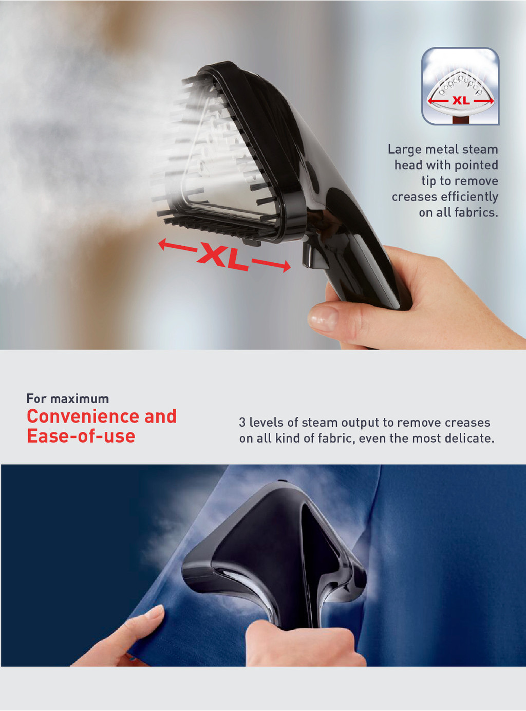 Tefal IT3480 Garment Steamer Prostyle | Shopee Singapore