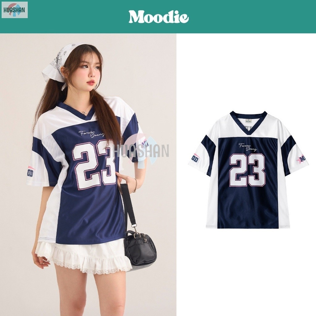 Sports jersey "Forever 23" Wide form | Moodie BRAND | Shopee Singapore
