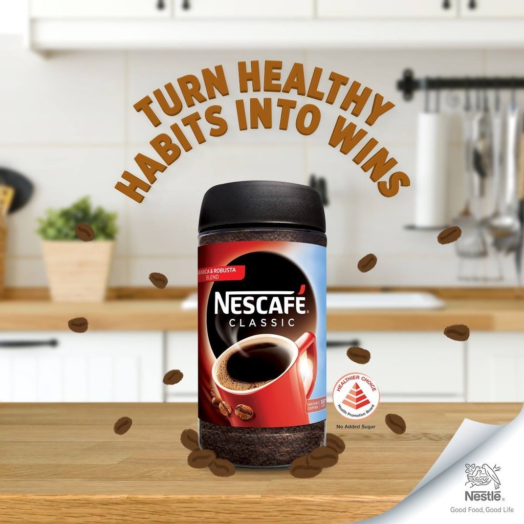 [CARTON] NESTLE Nescafe Classic 200G X 12 (GLASS) | Shopee Singapore