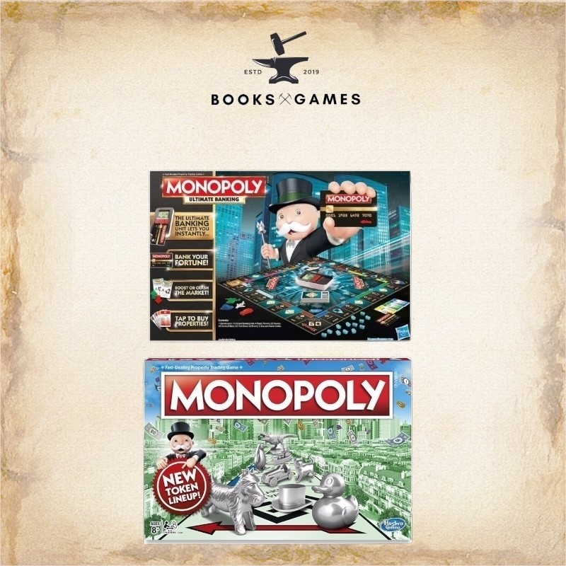 Monopoly Ultimate Banking (Black Edition) | Shopee Singapore