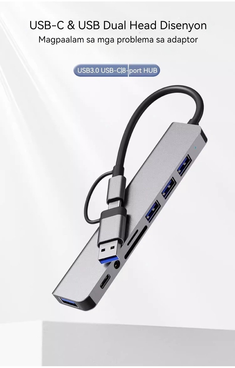NEW USB C HUB Type-C To USB Adapter Multiple USB 3.0 HUB Docking ...