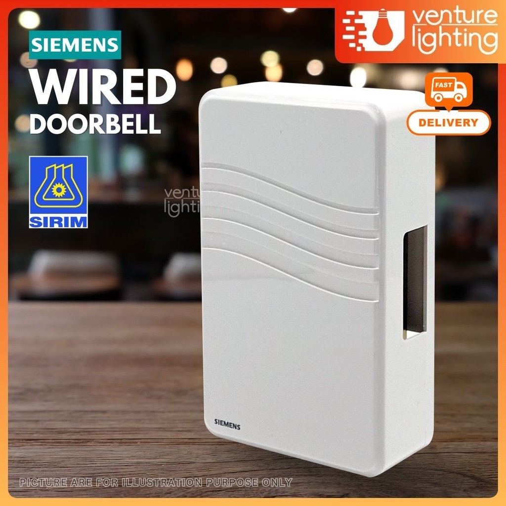 Siemens DELTA® Relfa Door Chime Mechanical Striking Ding Dong Door Bell ...