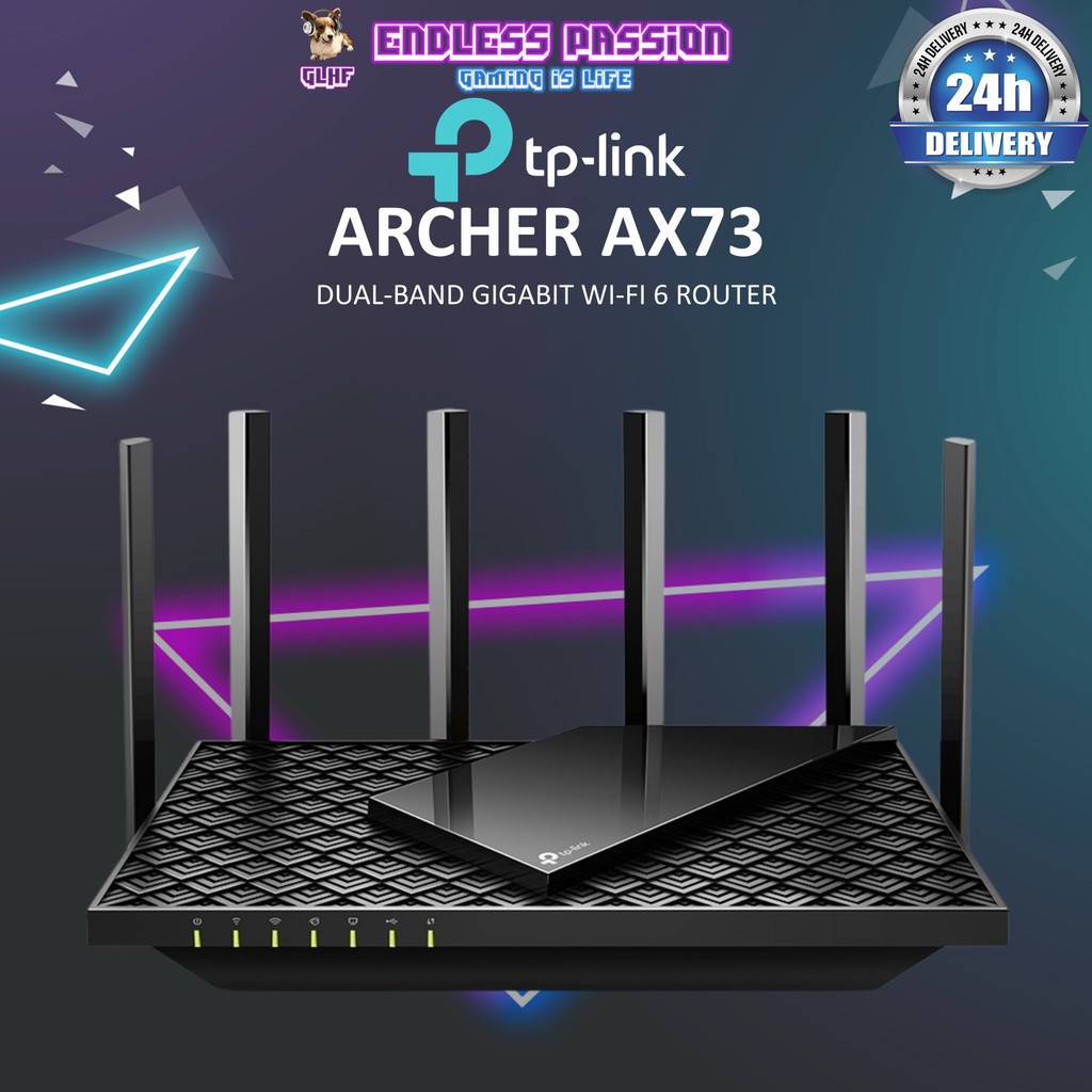 TP Link Archer AX73 AX5400 Dual-Band Gigabit Wi-Fi 6 Router | Shopee Singapore