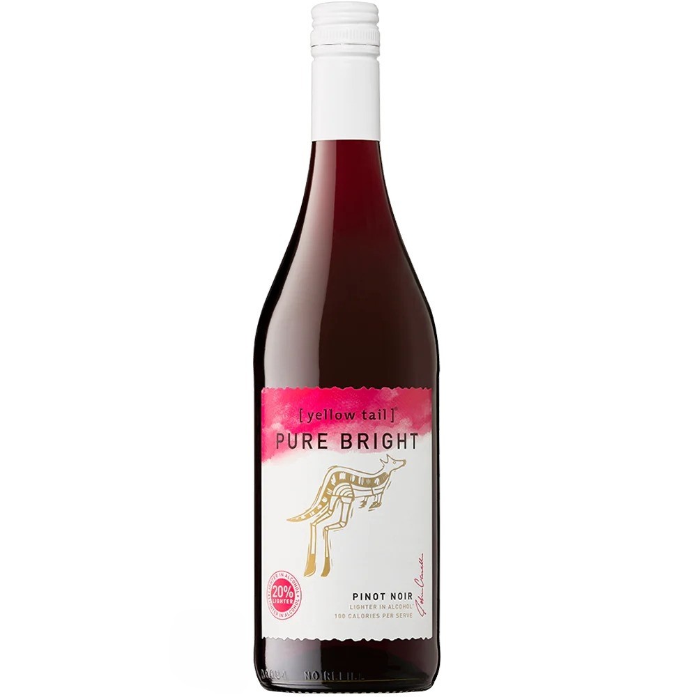 Yellow Tail Pure Bright Pinot Noir Red Wine 750ml | Shopee Singapore