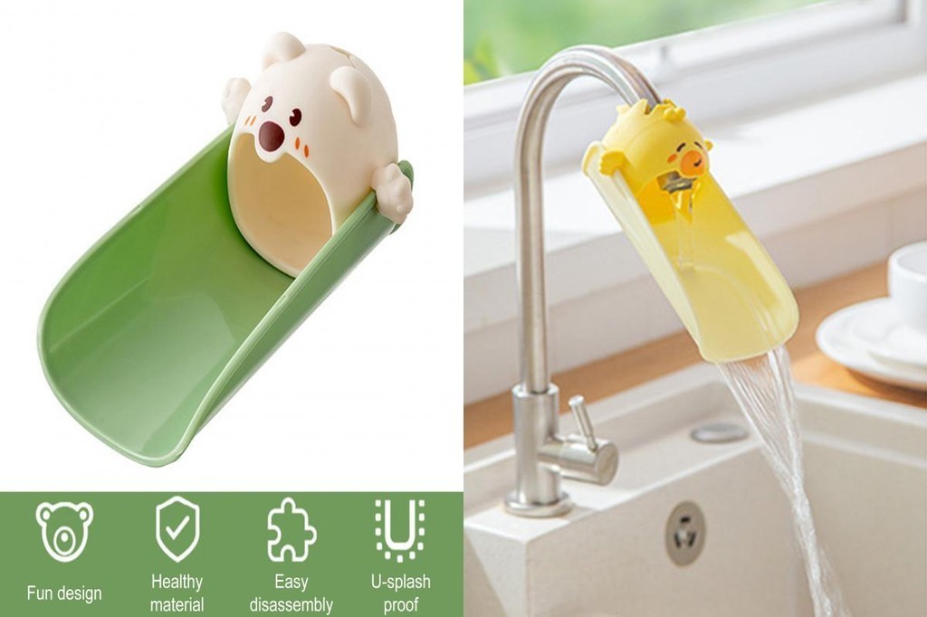 greatdream| Easy-to-clean Faucet Accessory Cartoon Faucet Extender for ...