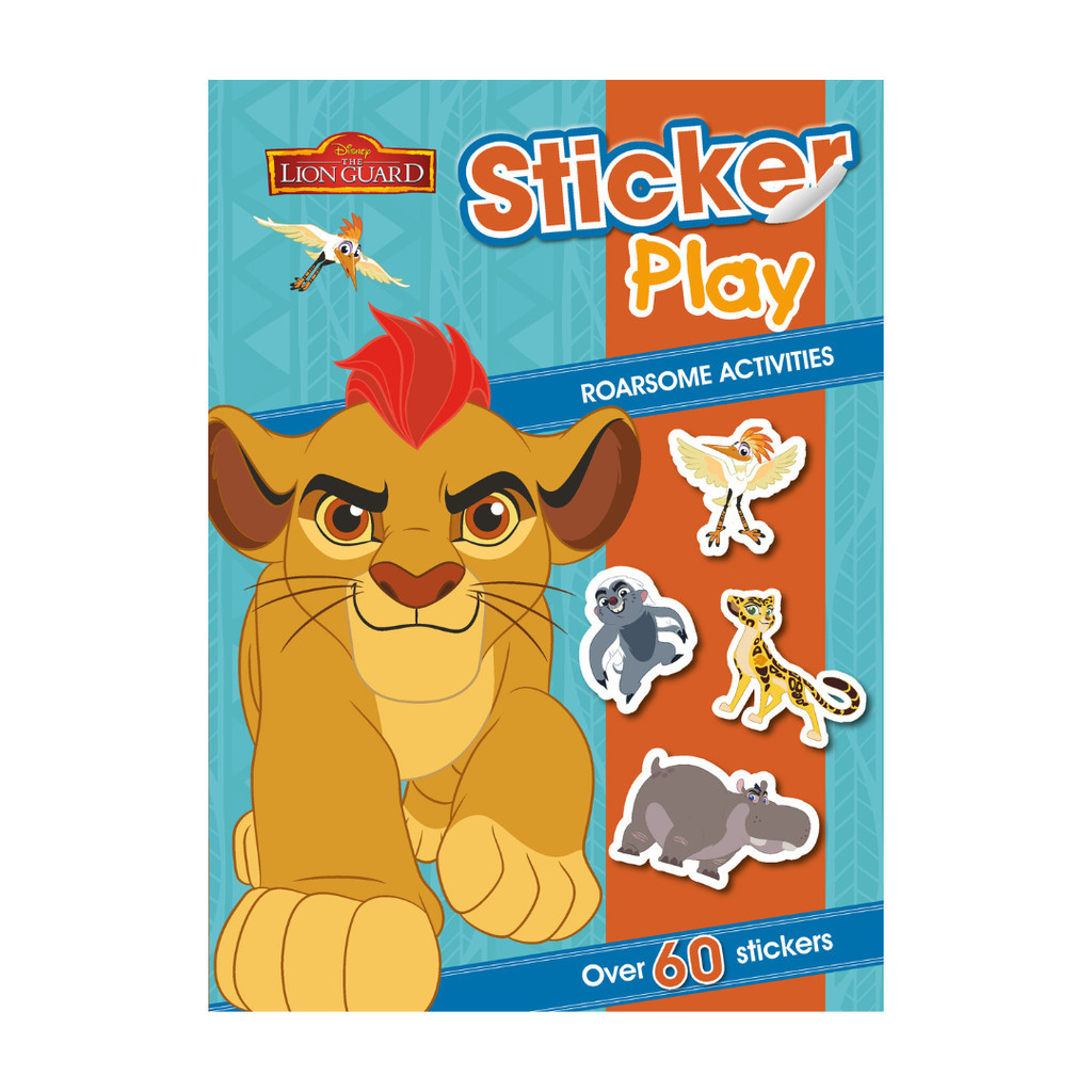 Disney Lion Guard Sticker Play Roarsome Activities Book | Shopee Singapore