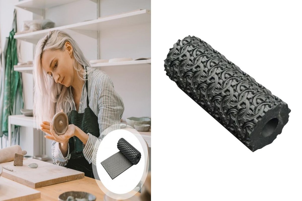 [Nice] Variety of Clay Roller Styles Clay Texture Tool Handmade Clay ...