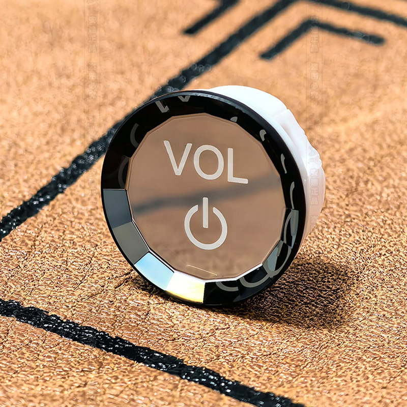 Crystal Car Volume Control Knob Button Replacement ABS Cover Switch For ...