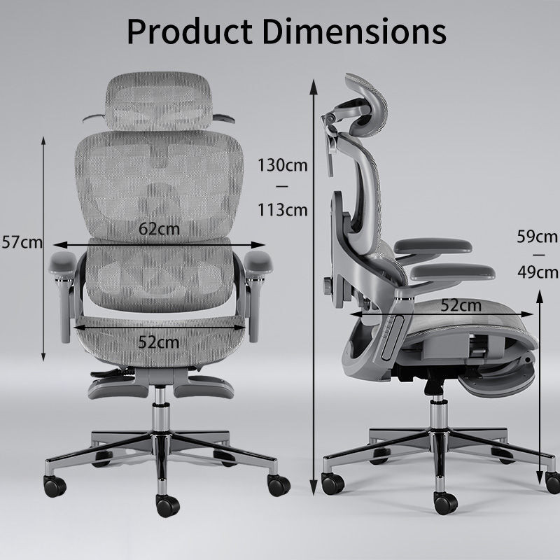 Ergonomic SG Stock Office G01 Chair 145° Tlting Office Chair With Leg ...