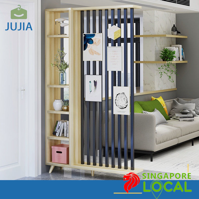 JUJIA Screen Entrance Cabinet Multi-layer Porch Storage Rack Living ...
